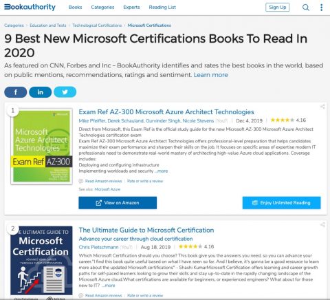 Rated Top Book To Read In 2020: Ultimate Guide To Microsoft ...
