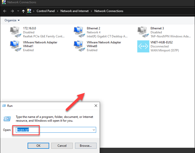 Jumpstart: Open The Network Connections Tab In Windows | Build5Nines
