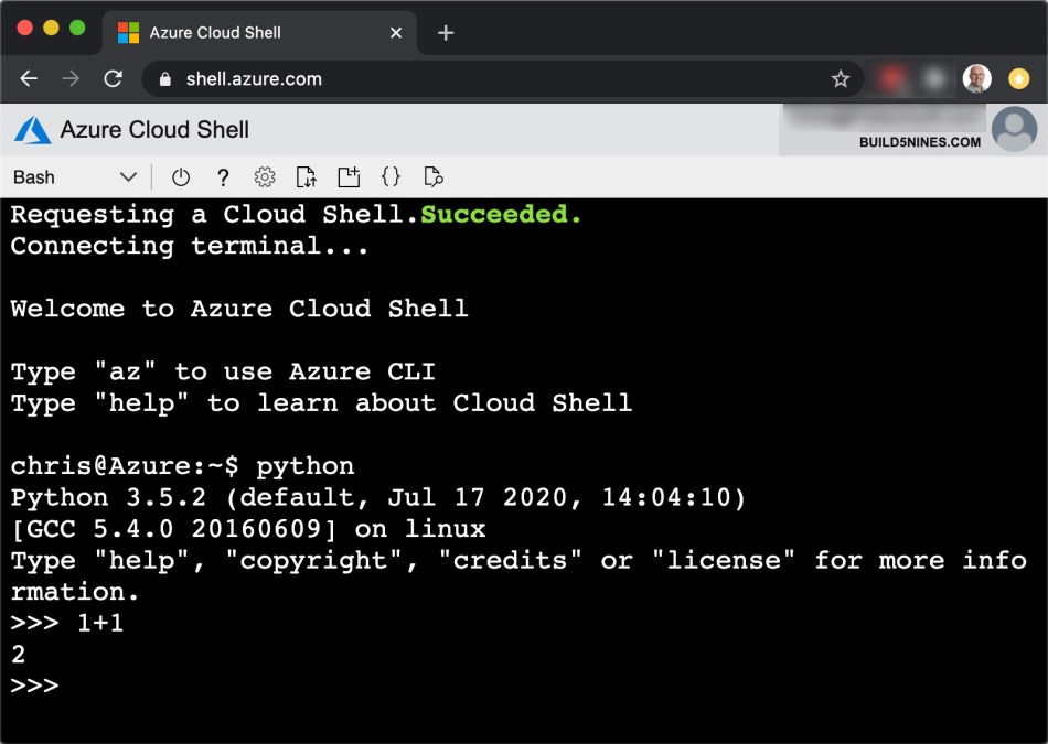 Python Scripting In The Azure Cloud Shell Build5nines