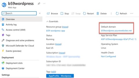 Host Wordpress In Microsoft Azure With App Service (PaaS Hosting ...